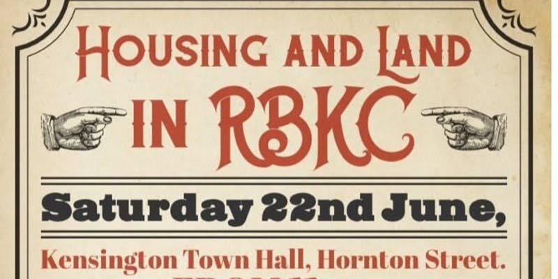 Event: Housing and Land in RBKC – Urban Dandy